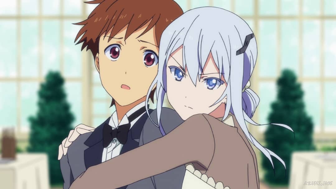 Guilty Crown Inori And Shu Kiss