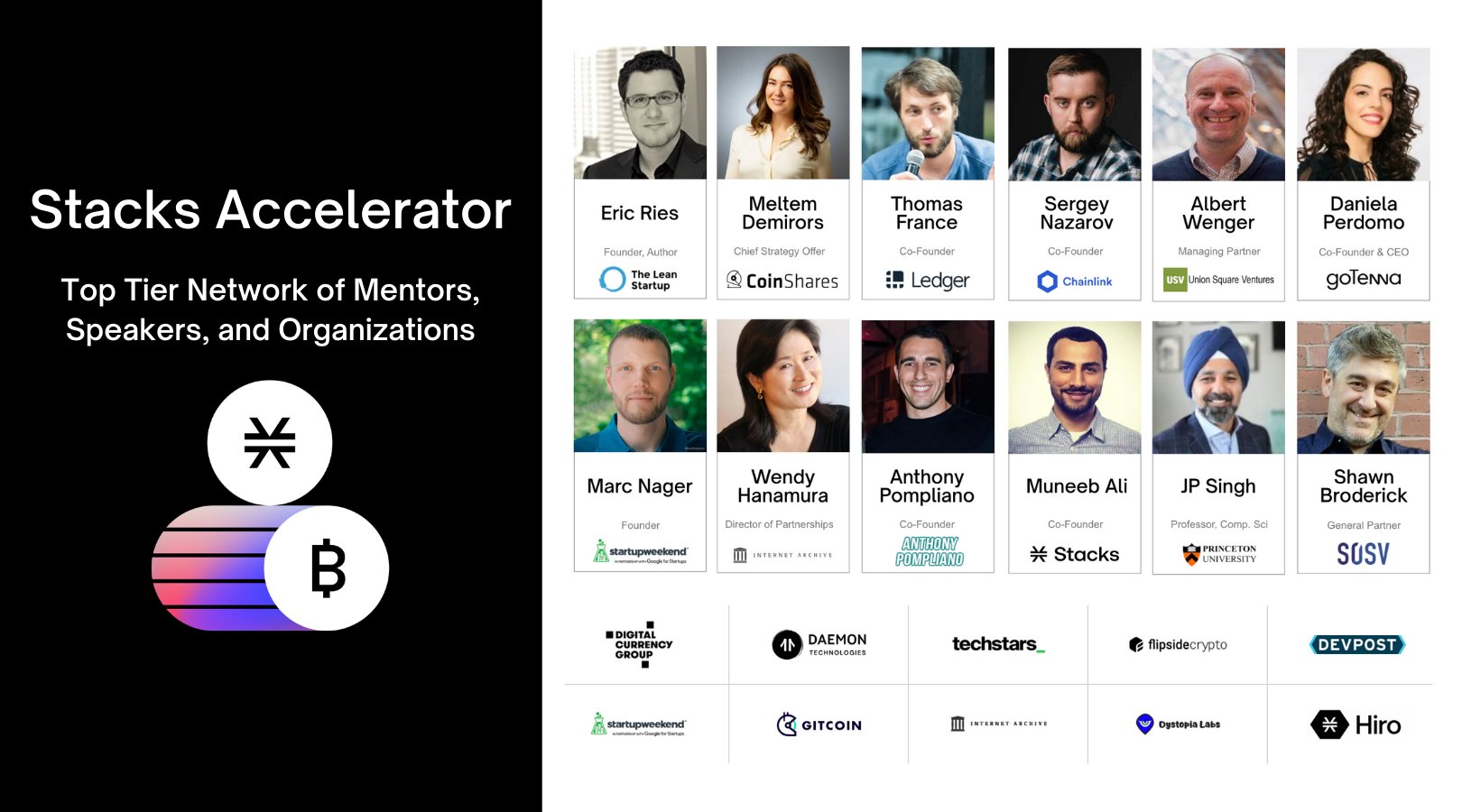 Stacks Ecosystem on Twitter: "We're supporting teams innovating on #Bitcoin via Stacks. Apply ...