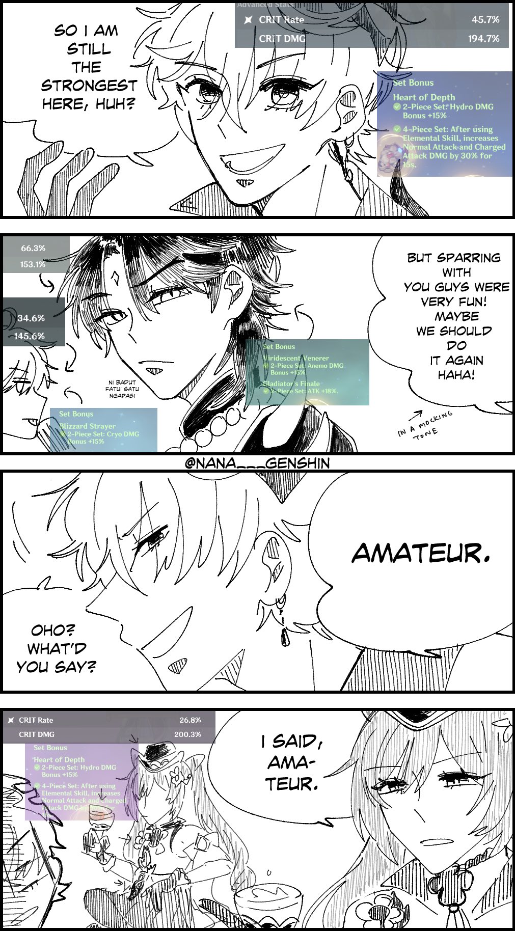 Nana ☆ ナナ @ commissions open! on Twitter: "Dps talk #原神…