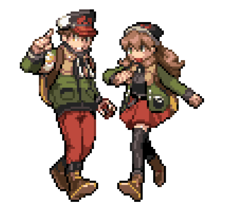 Pokemon Female Character Sprites