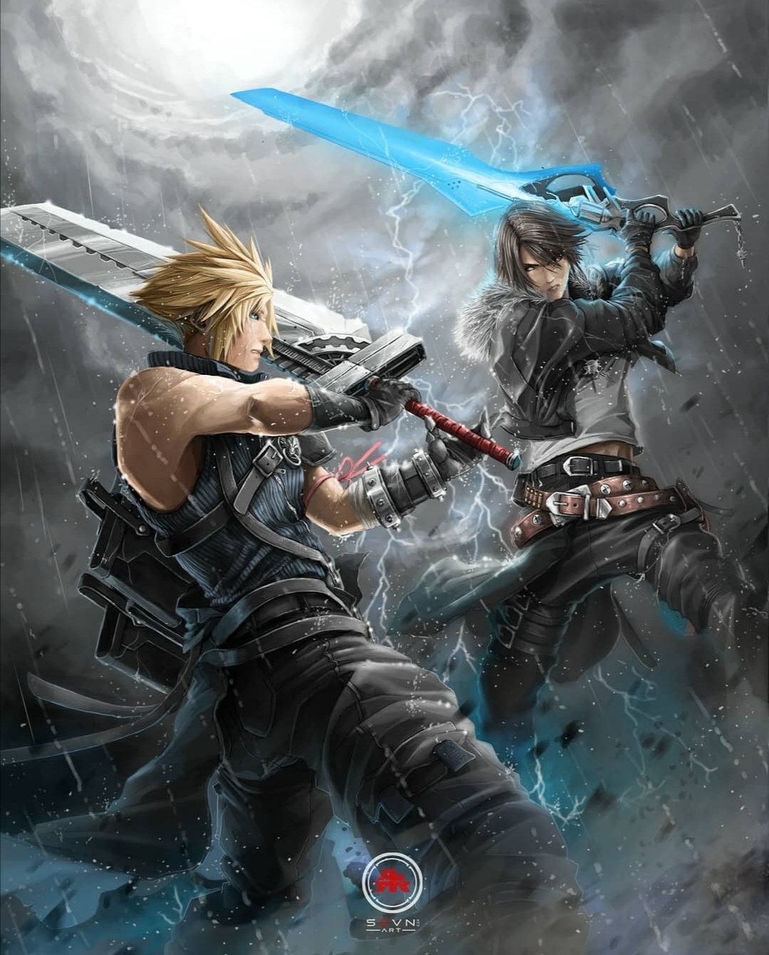 Squall X Cloud