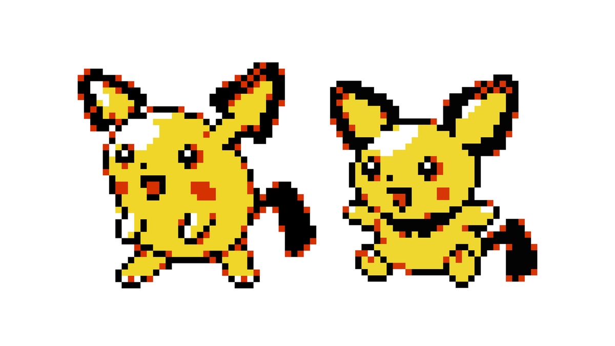 Shiny Pichu Sprite