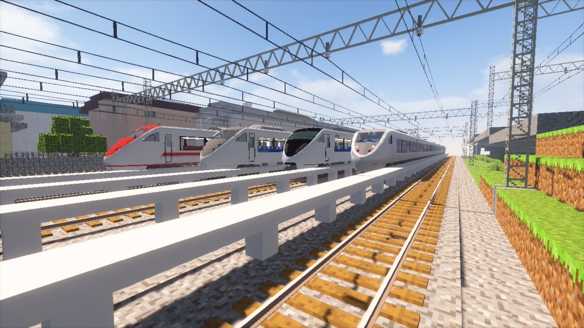 舞倉鉄道 on Twitter: "#RealTrainMod #RTM_SS 681系、683系4種勢揃い!!…