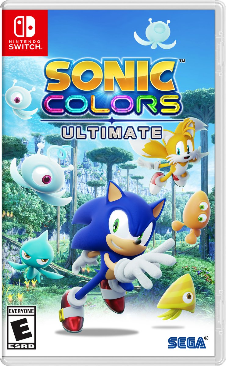 Sonic Colors Cover