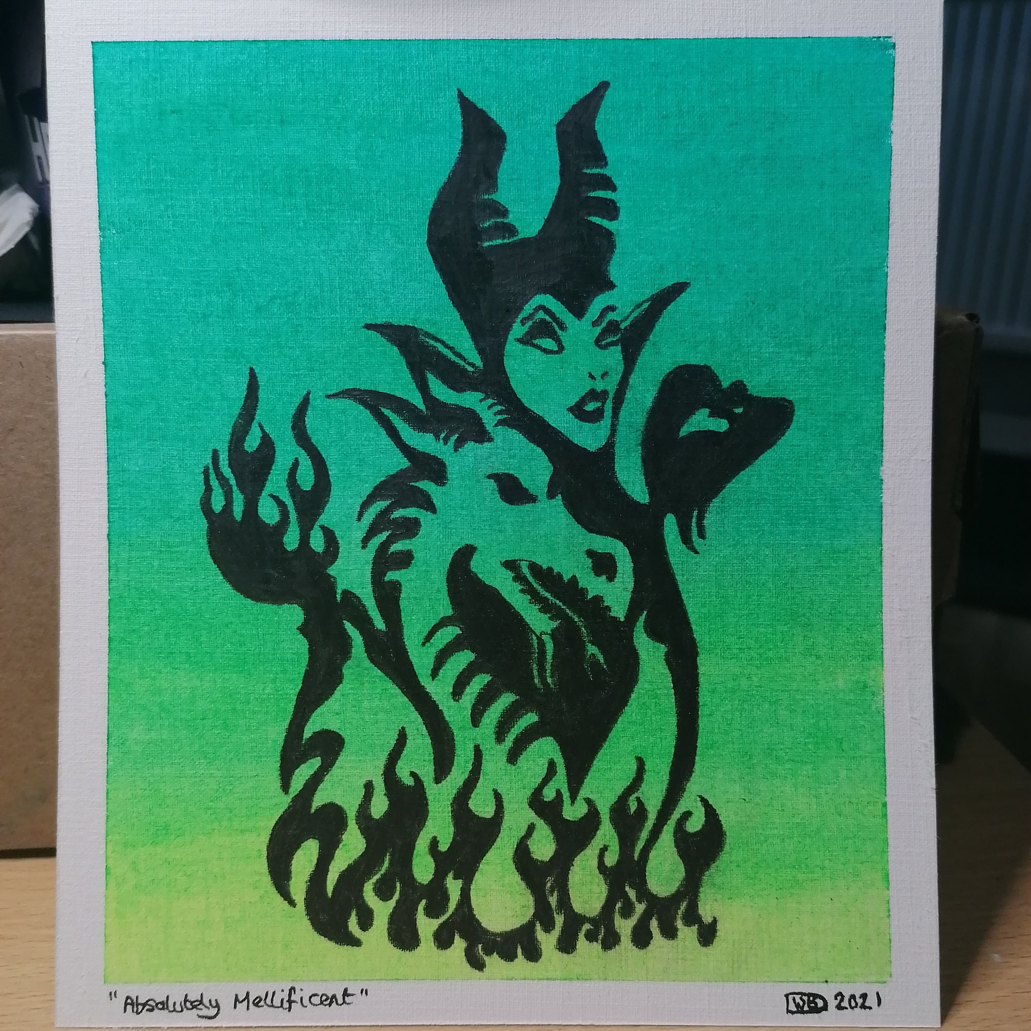 Maleficent Dragon Silhouette