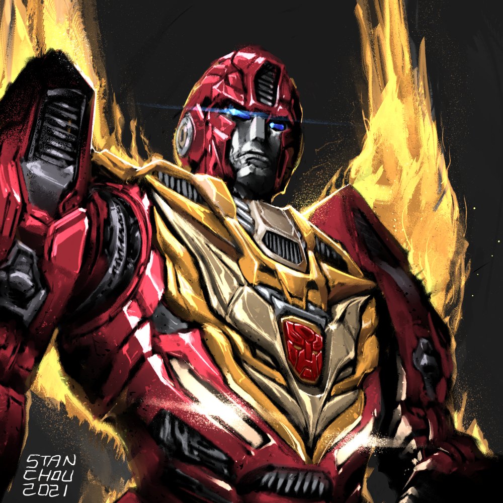 ArtStation Concept Art Transformers Autobot Rodimus Prime/ Hot Rod ...