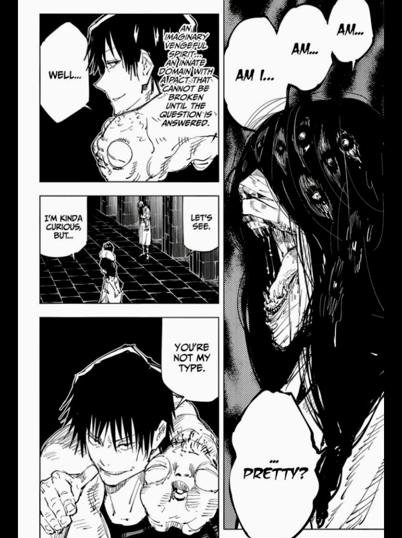 「though i think regardless of what mahito answered it underst」JUJUTSU ...
