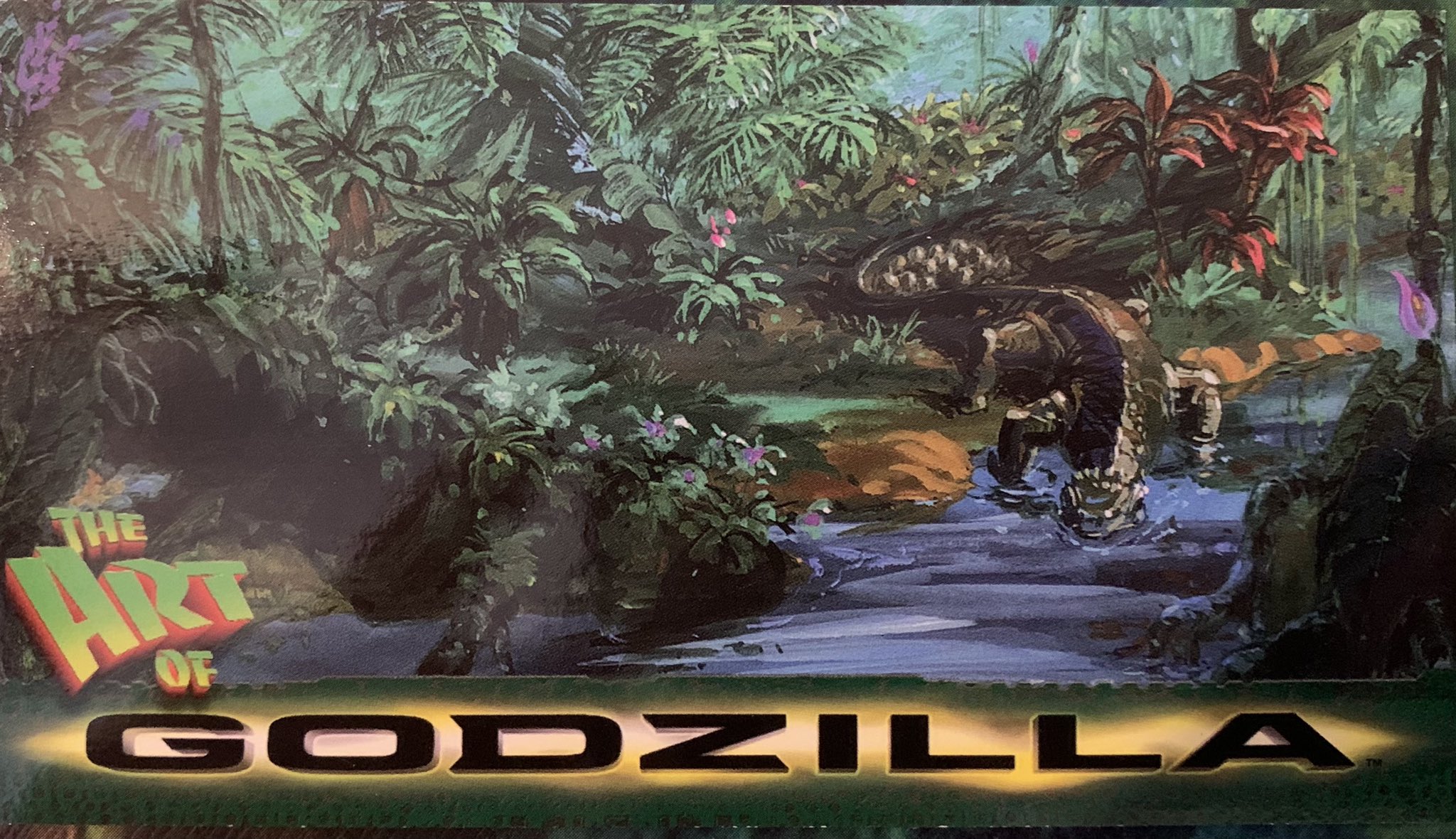 Godzilla 1998 Concept Art