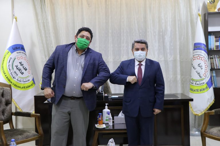 Rojava Network on Twitter: "The US Deputy Envoy to Syria, David Brownstein, meets with officials ...