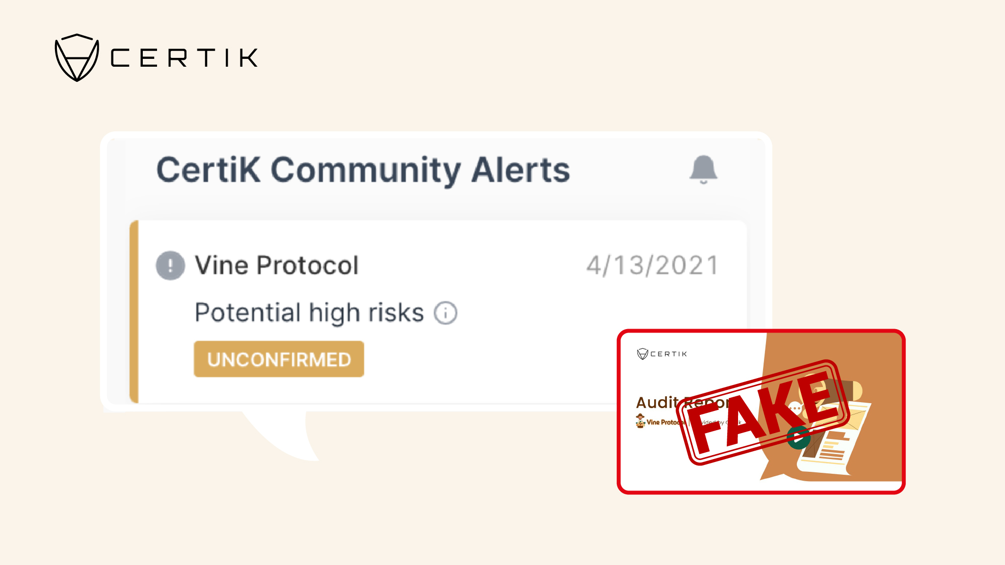 CertiK Security Leaderboard on Twitter: "📢Alerting a project called Vine Protocol as potential ...