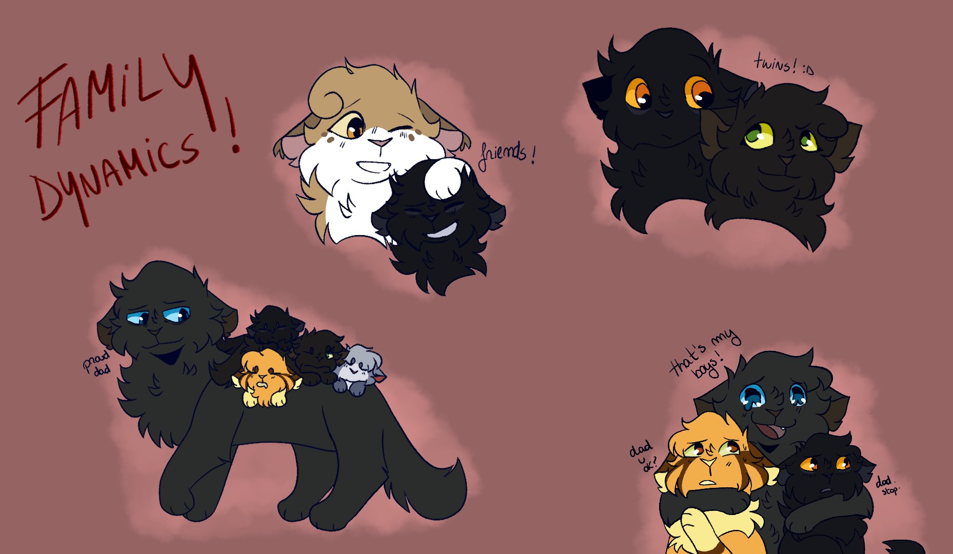 Warrior Cats Hollyleaf And Breezepelt