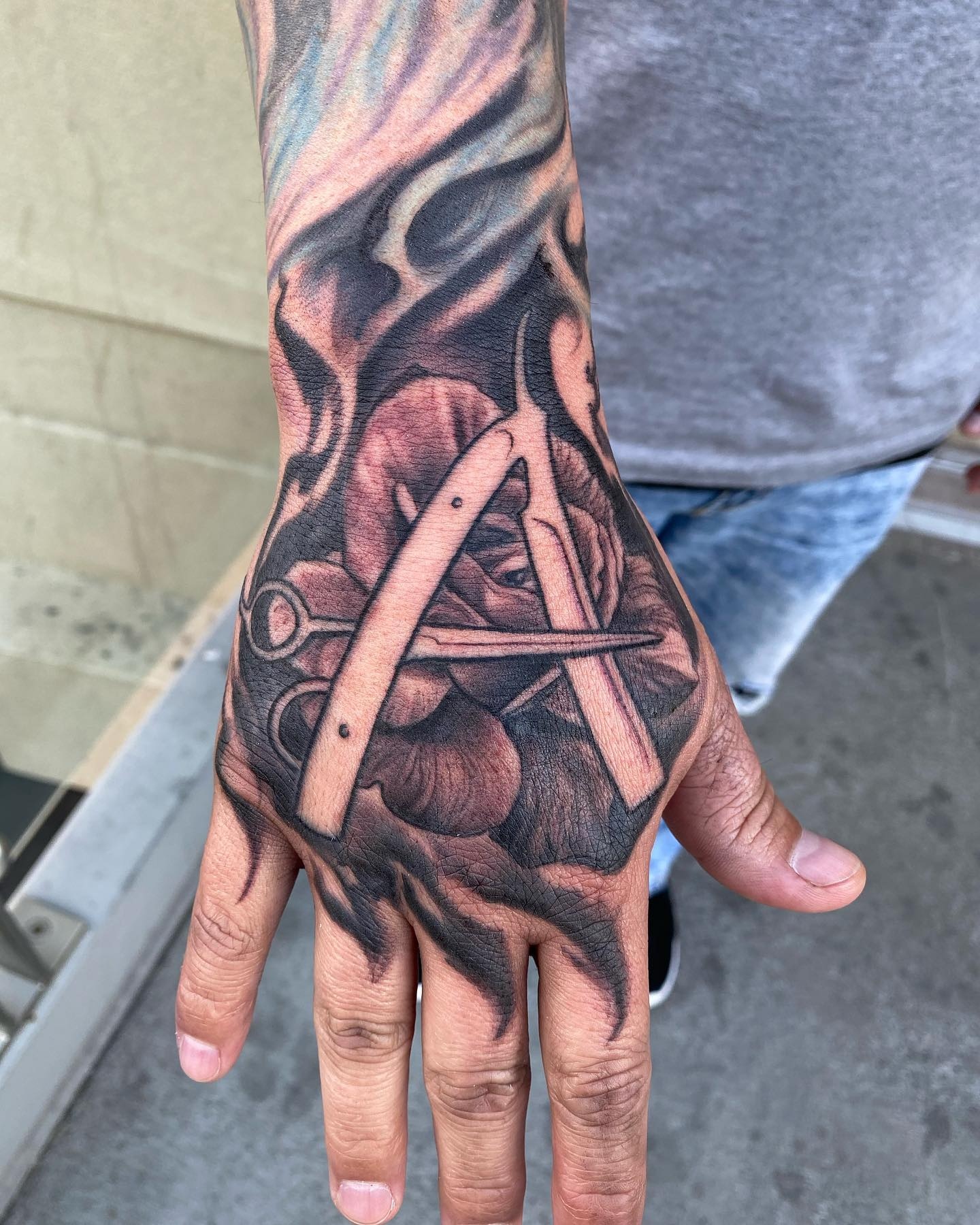 Metal Hand Tattoos