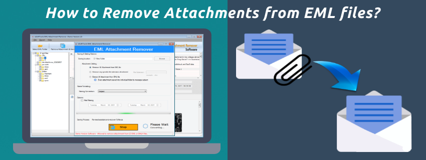 eSoftTools on Twitter: "Reduce the size of email EML files by removing attachments through ...
