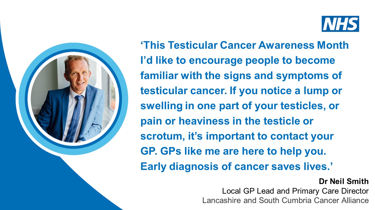 Testicular Cancer Awareness Month 2022