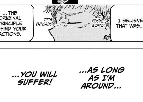 「i also haven't recovered from yuji thinking as long as he's 」JUJUTSU ...