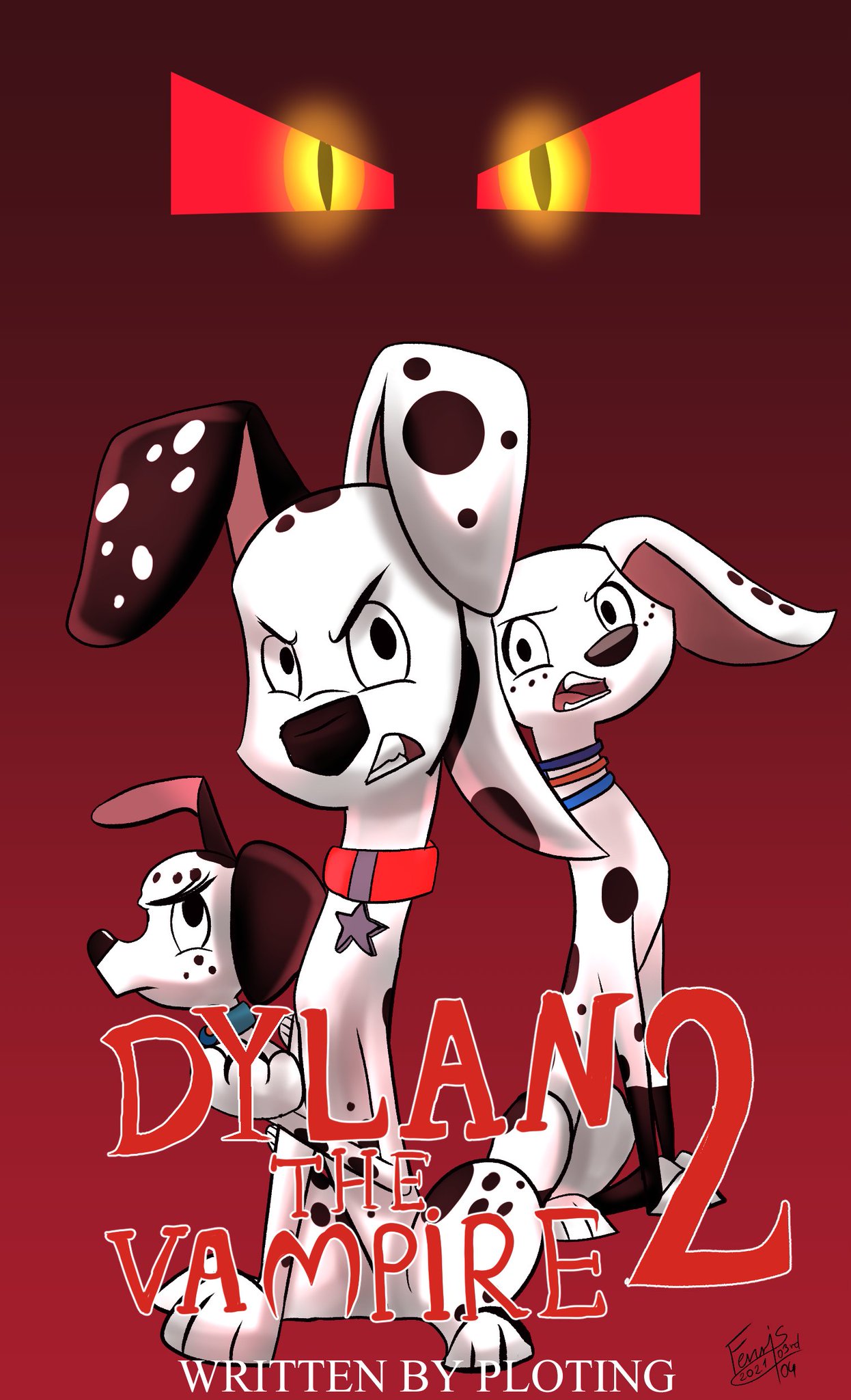 Fenris (commissions open) on Twitter: "#101dalmatianstreet #dylan_dalmatian #dolly_dalmatian ...