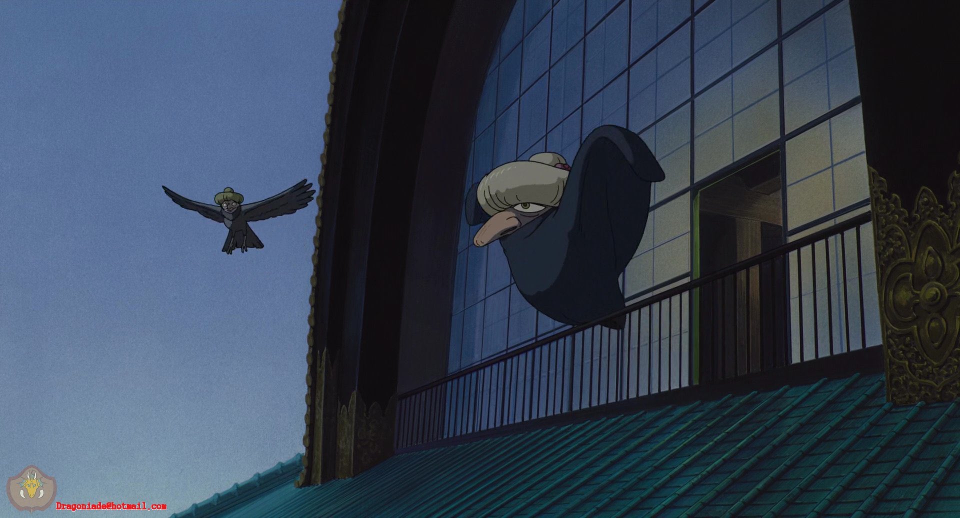 Spirited Away Yubaba Bird