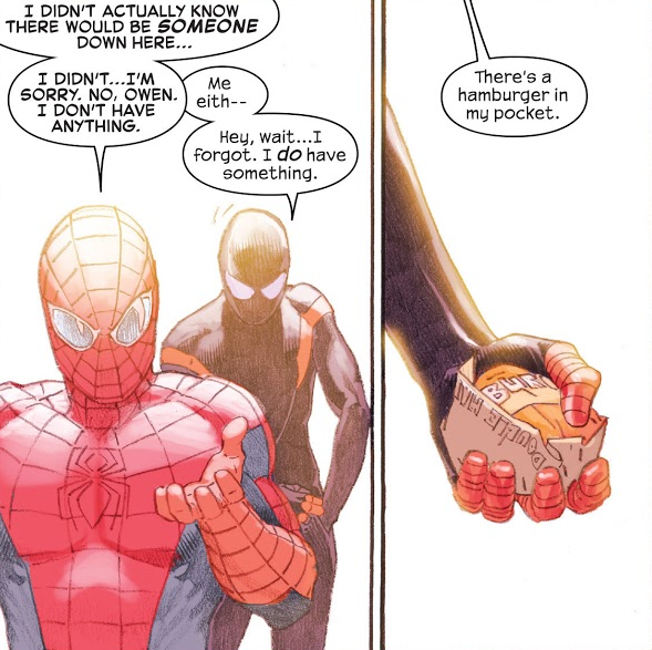 Cartoon Burger Pocket