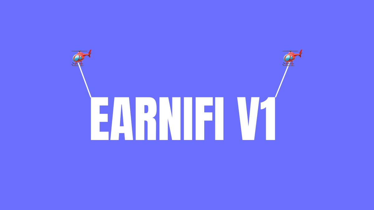 Earnifi launches V1, with new airdrop and POAP notifications. Check for ...
