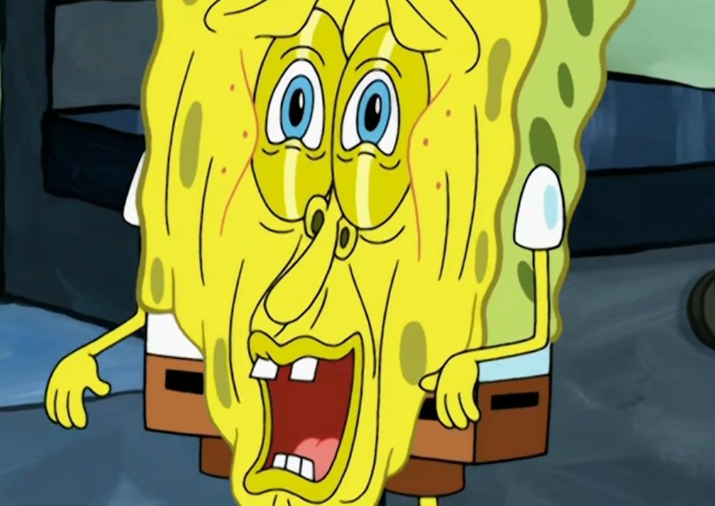Spongebob Face Freeze