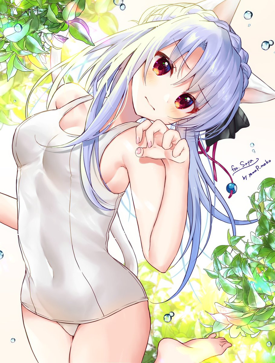 「skebで描かせて頂きました! サマーポケッツの空門蒼ちゃん? #Skeb h」|yamのイラスト