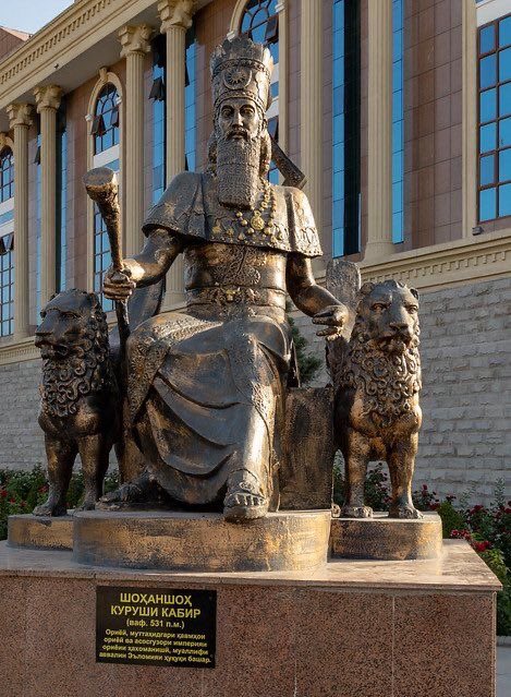 Cyrus The Great Statue