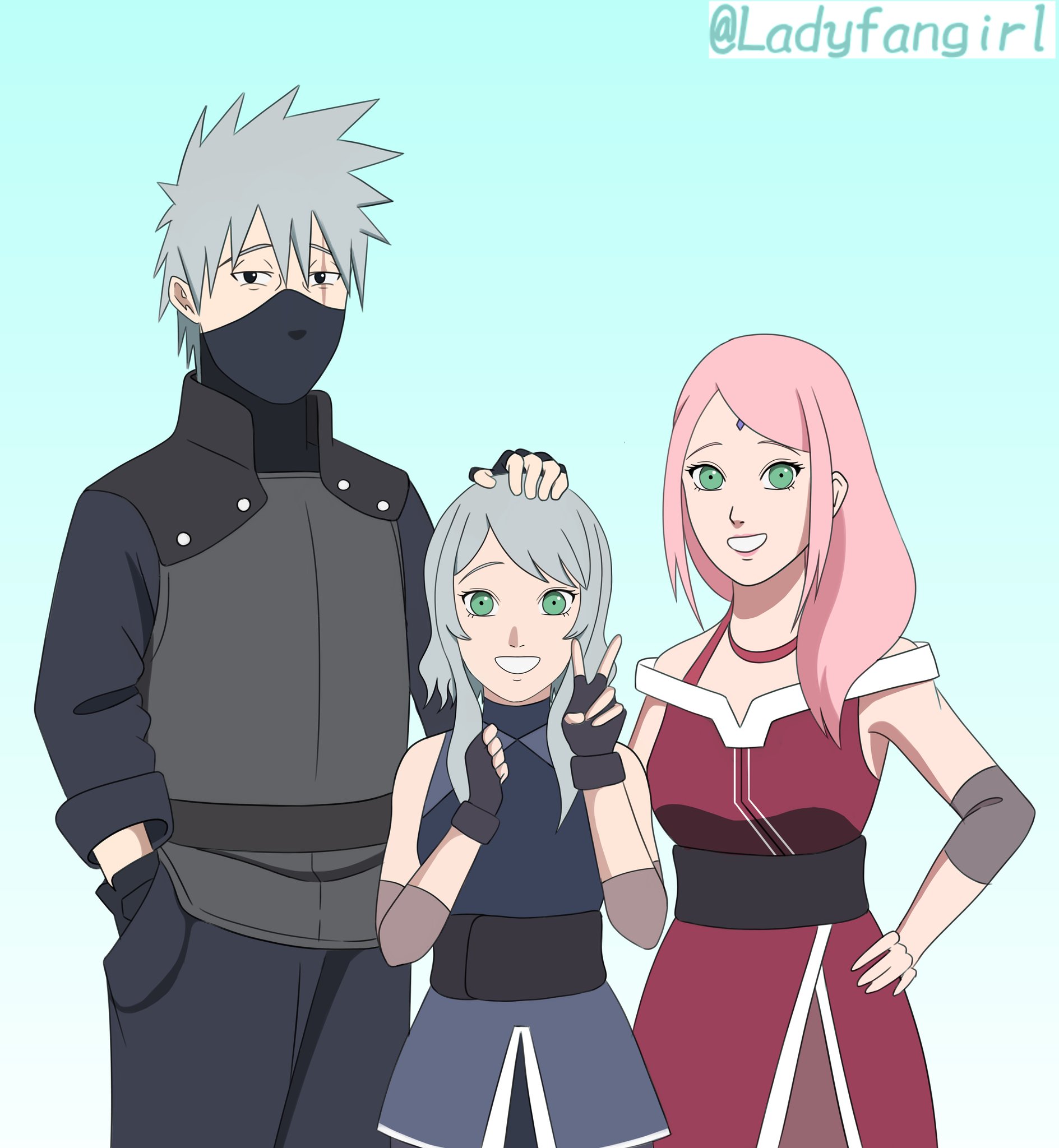 Kakashi And Sakura Family