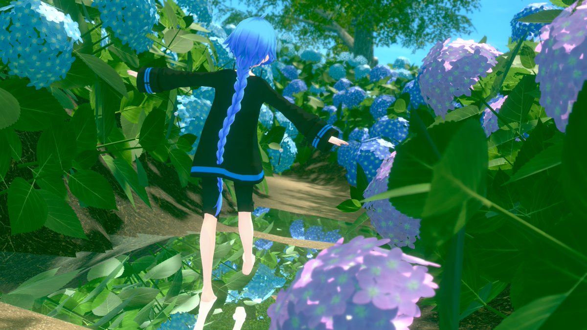 Teckiies (てっくん) on Twitter: "Leftover pictures from Cape Hydrangea Cape Hydrangeaの残りの写真 ワールド名 ...