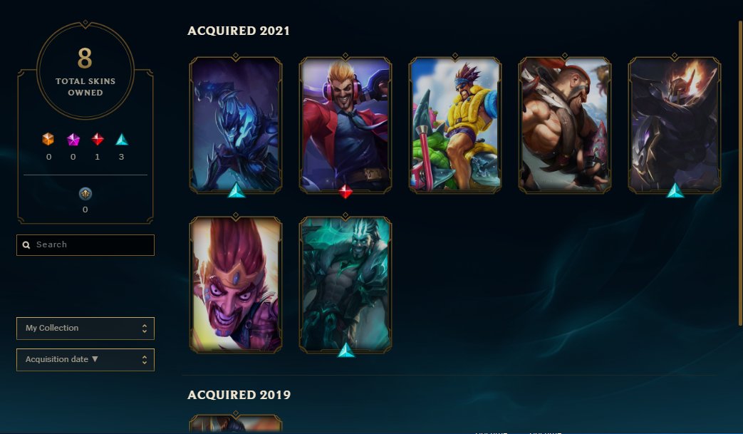 League Of Legends Draven Skins