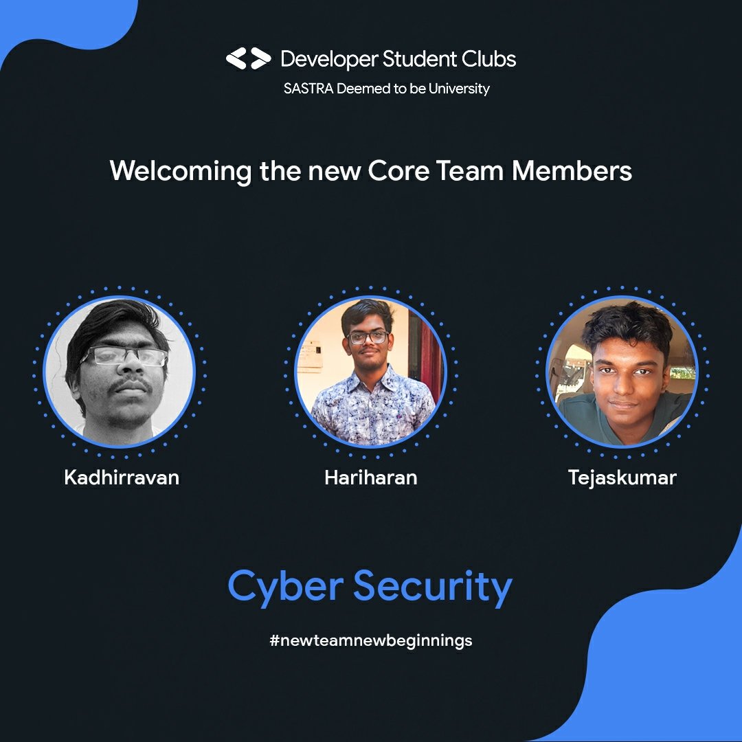 Developer Community SASTRA (@dcs_sastra) | Twitter