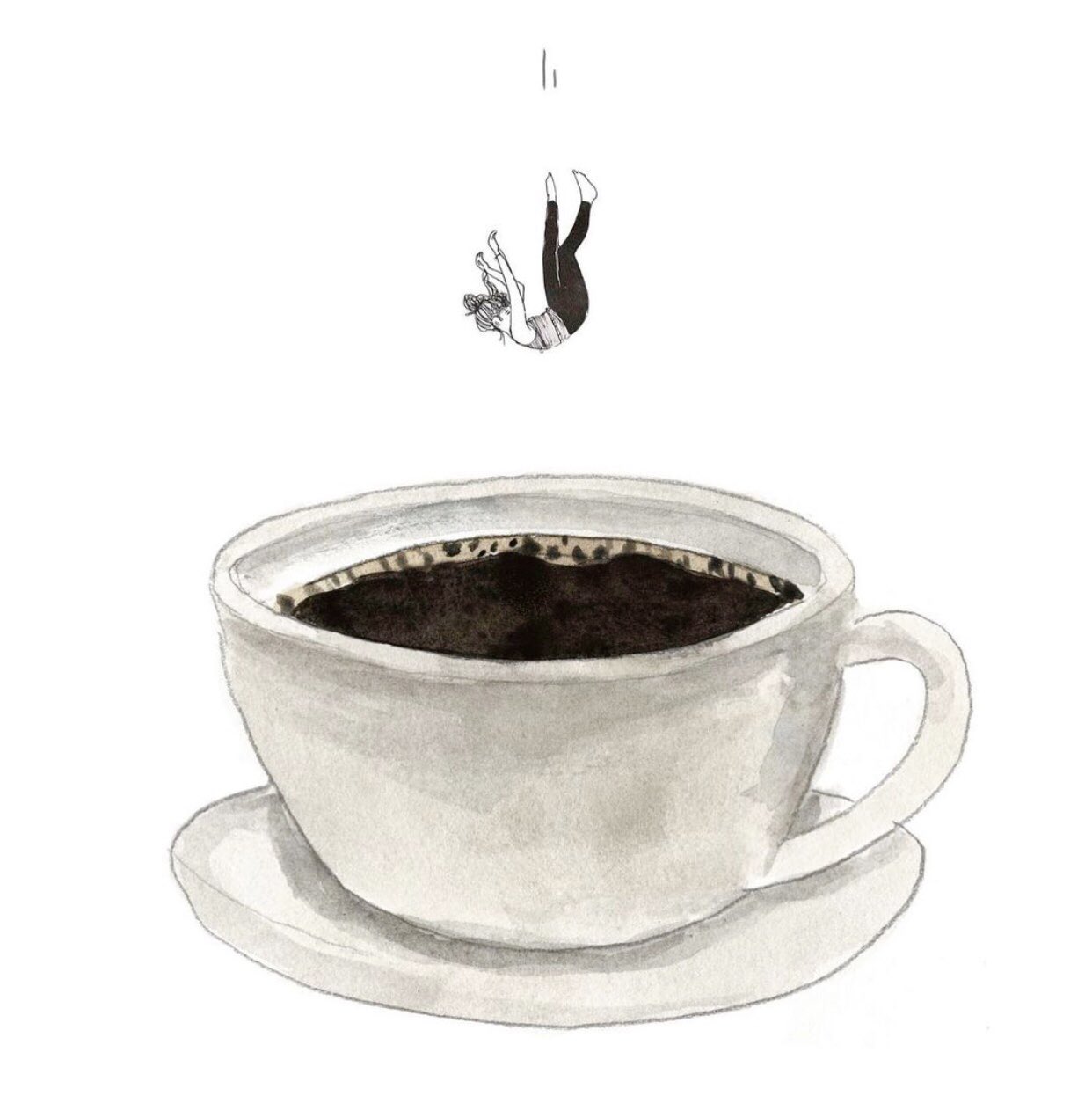Tea Cup Drawing Tumblr