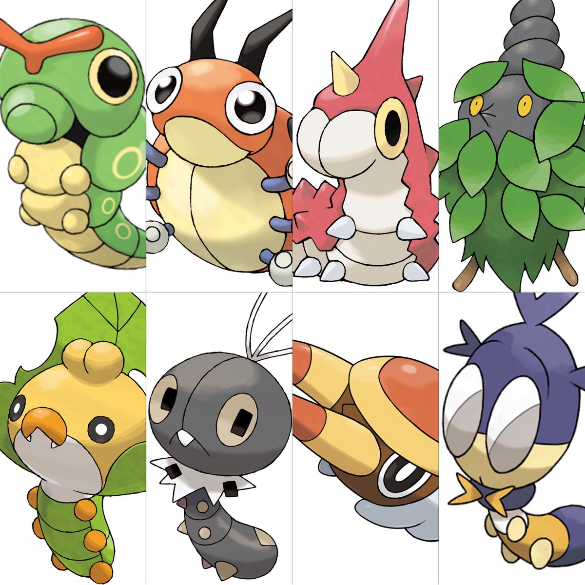 All Bug Pokemon