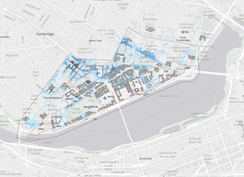 Mit Dorms Map