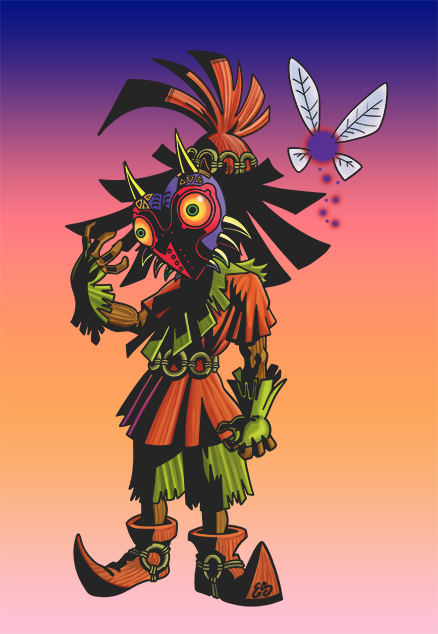 Skull Kid Majoras Mask Wallpaper