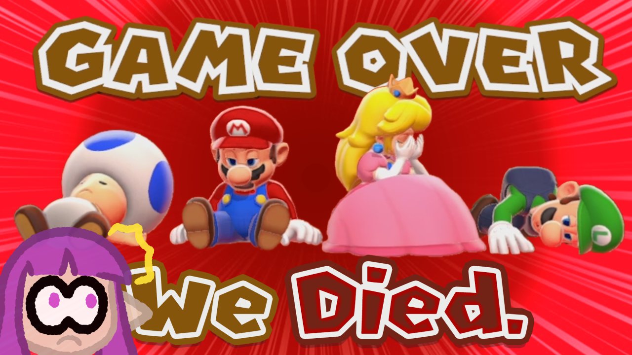 Super Mario 3d World Game Over