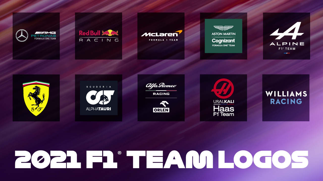 All F1 Team Logos