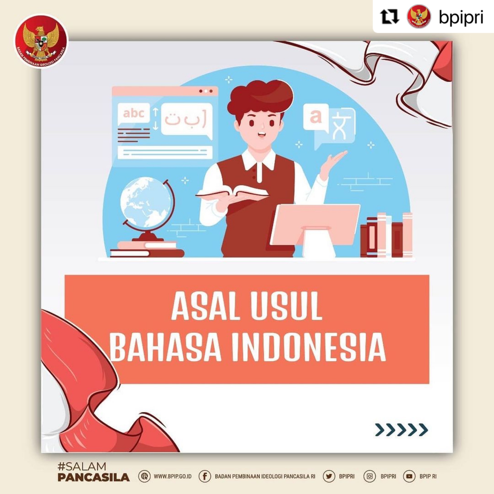 Asal Usul Bahasa Indonesia