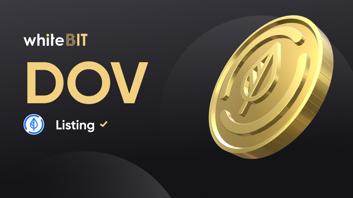 DOVU on WhiteBit already! : r/DOVU