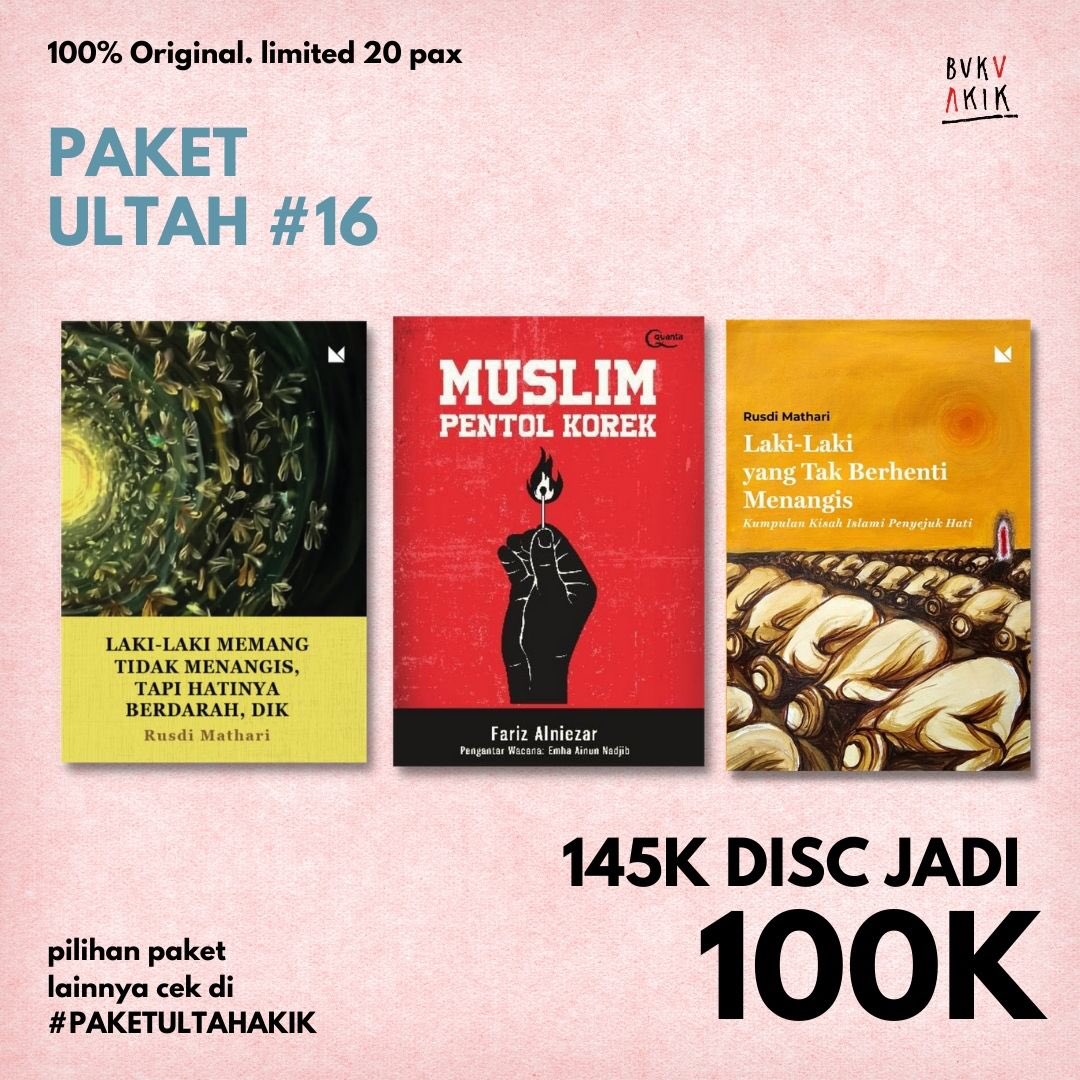 loh loh loh kok murah banget paket ultah akik 100k dapat 3-5 buku 100% ...