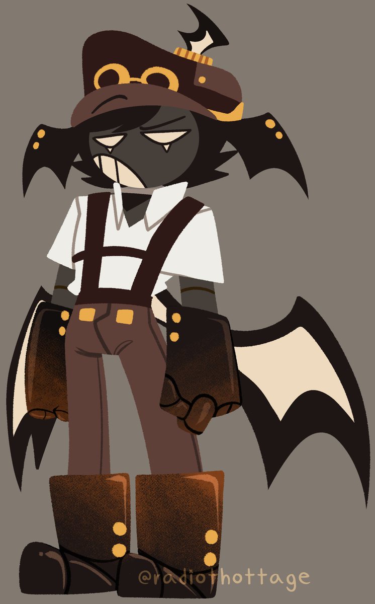 「made my own bomb head oc because i was t」|🥧MOVING TO @SPACELANDZ🎃のイラスト