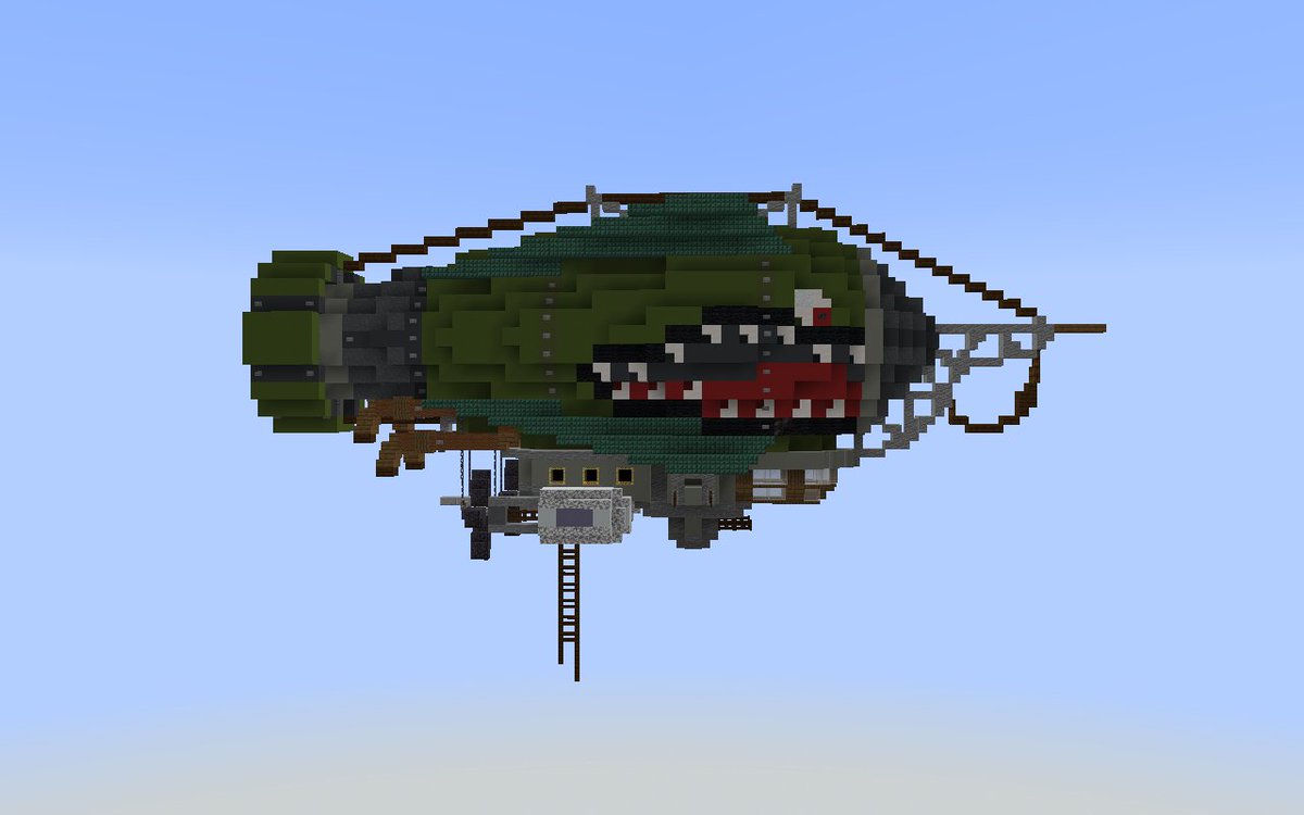 Minecraft Airship Blueprints