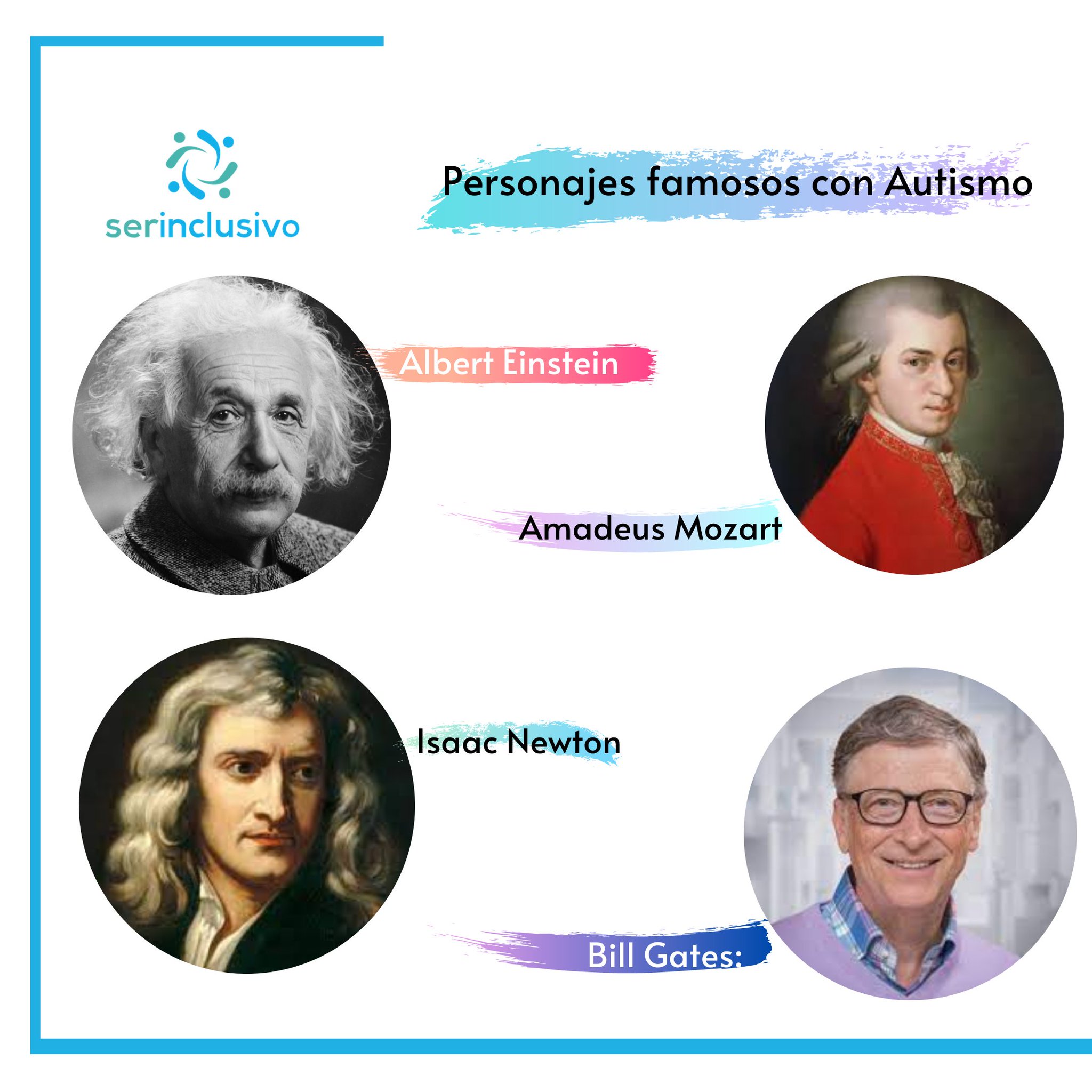 Personajes Famosos Con Autismo EN QUÉ SE PARECEN?