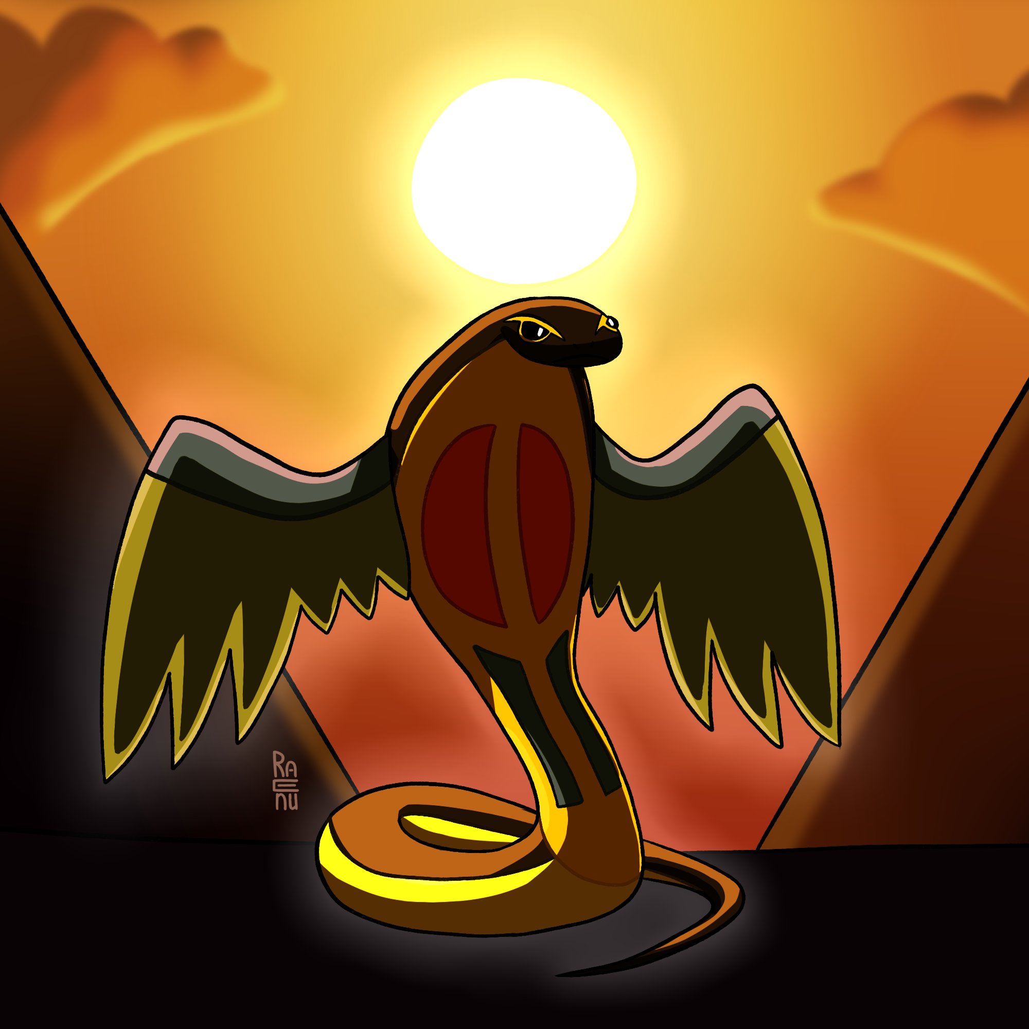 Egyptian Snake Goddess Wadjet