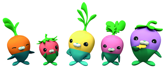 Vegimal Coloring Pages