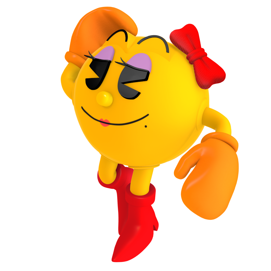 「figured while I had the Pac-Man model up」|Nibroc.Rockのイラスト