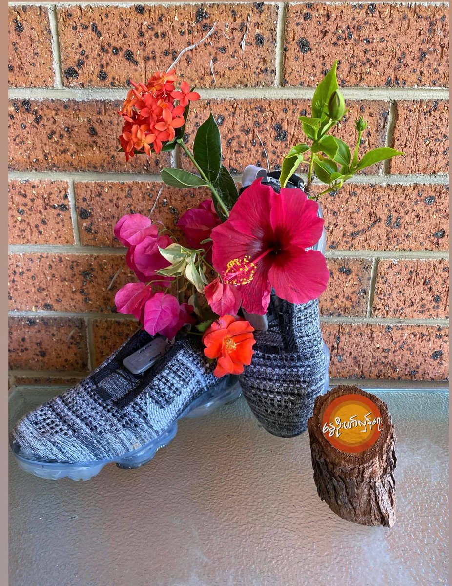 Thinzar Nway Oo on Twitter: "#WhatsHappeningInMyanmar #Apr8Coup #MarchingShoesStrike…