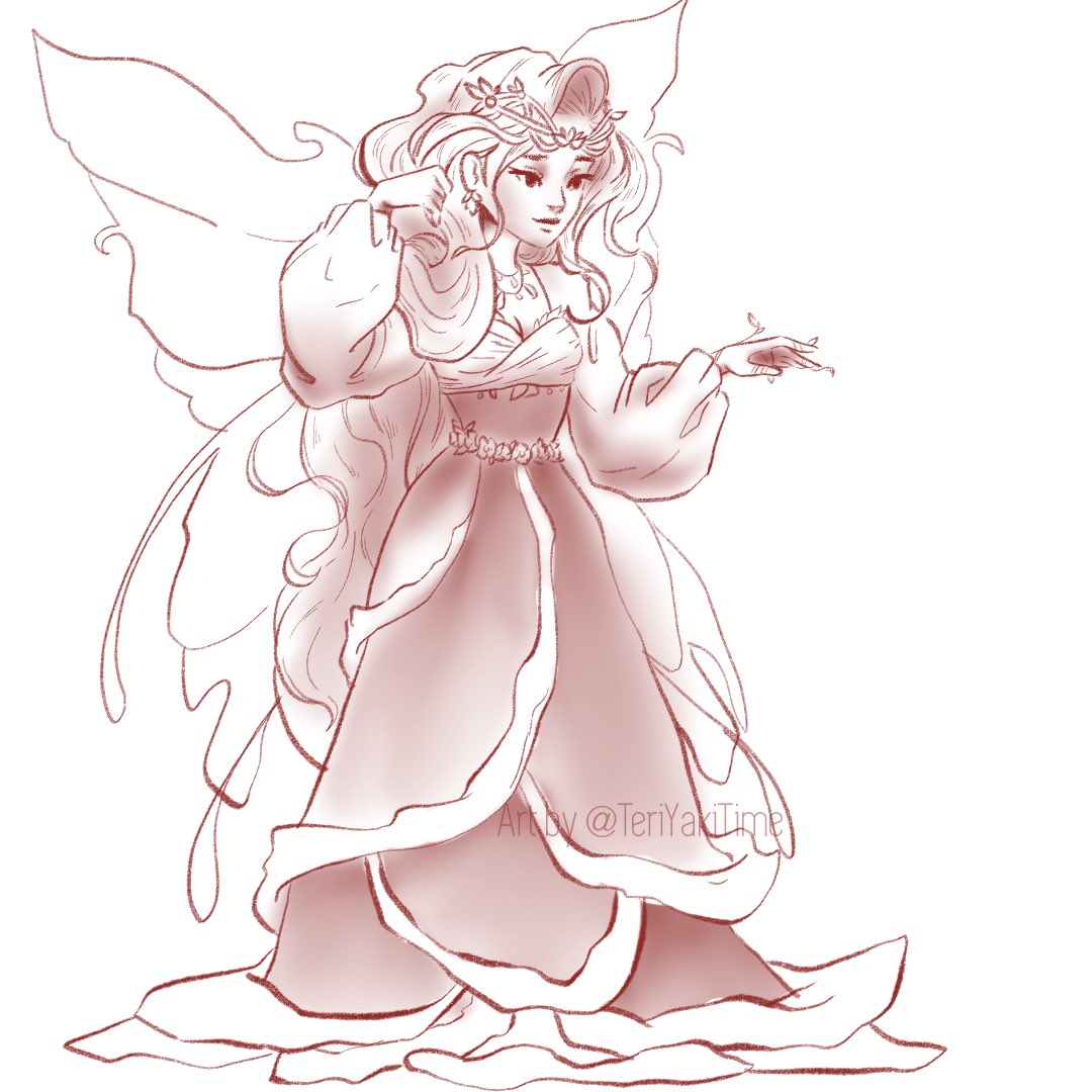 Anime Fairy Princess Drawing