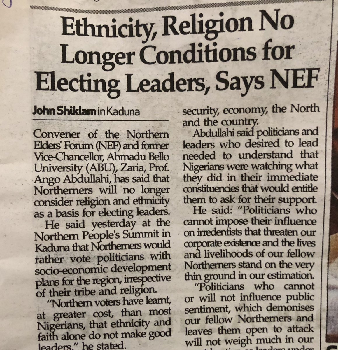 Comr. Saeed Bako 🏼 (@Mal_SaeedBako) | Twitter