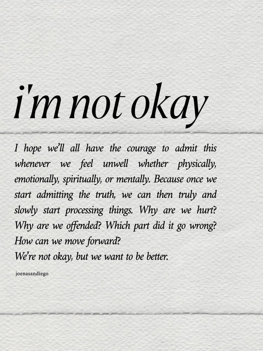 Im Not Ok Quotes Im Not Ok Quotes