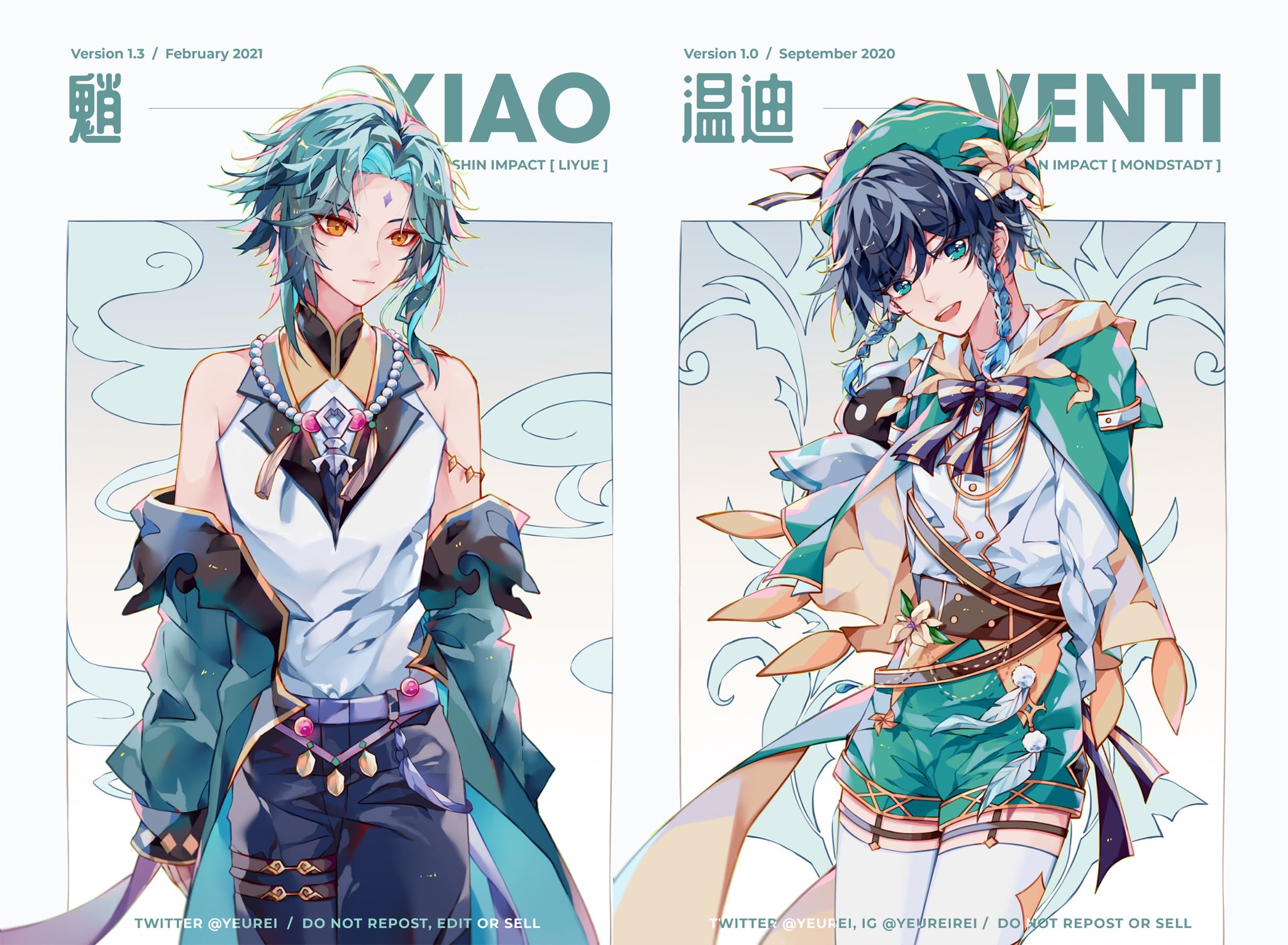 yeu 🌷 EOY @ WC10 on Twitter: "everyone i drew for this design series/style so far 👁👁💕 # ...